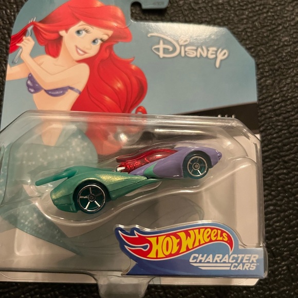 Disney | Toys | Disney Hot Wheels Little Mermaid Ariel Character Car ...